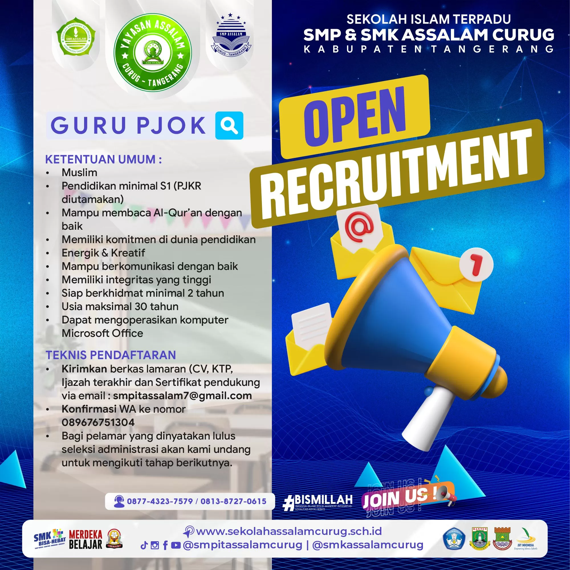 OPEN RECRUITMENT